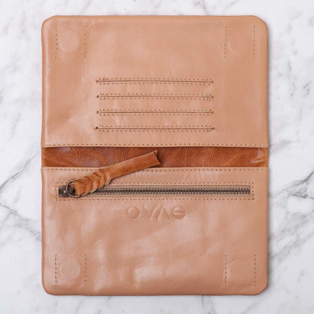 Agatha Leather Phone Wallet | Slim Phone Purse Australia – Ovae