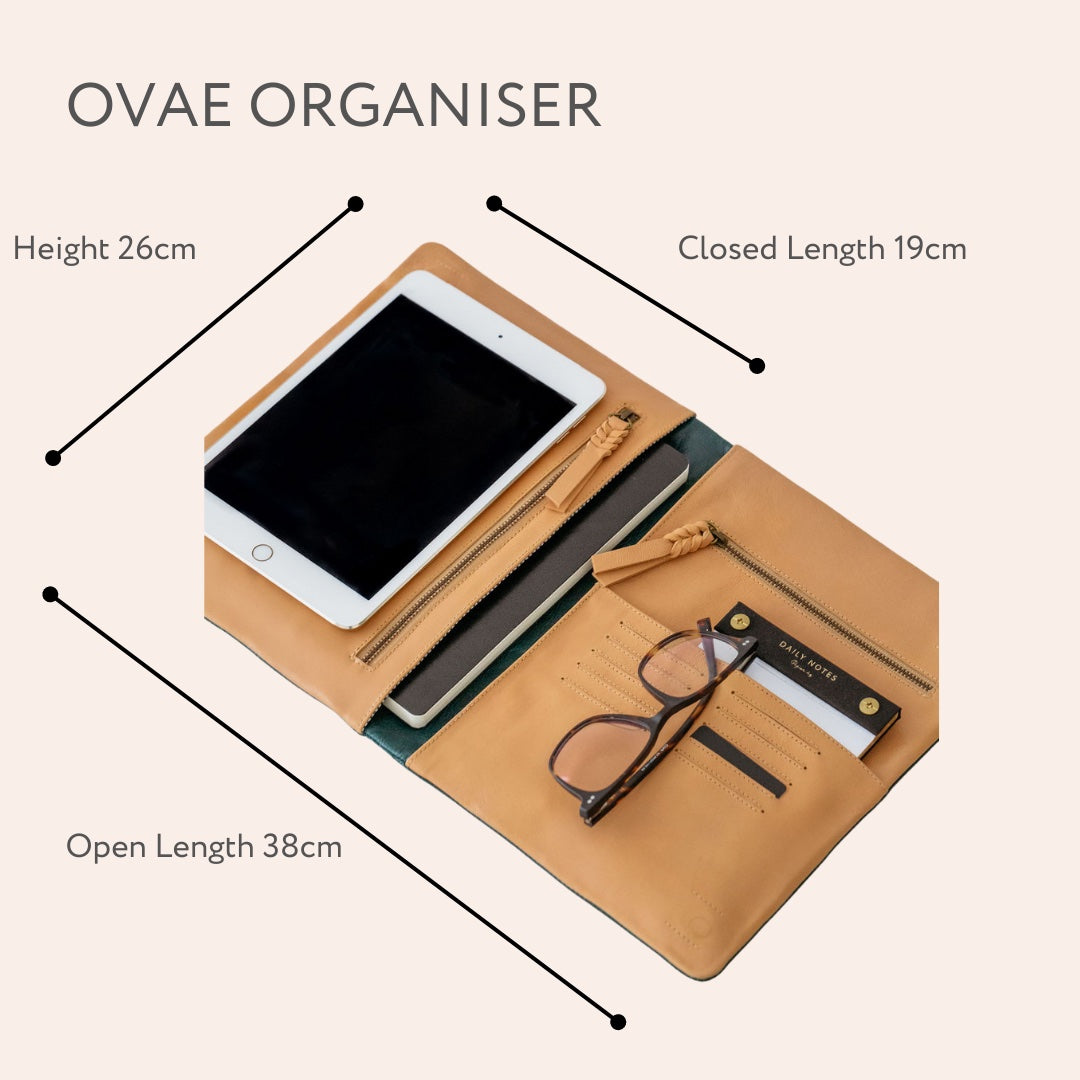 Leather Tablet Case, Leather Tablet Cover, Leather Organiser – Ovae